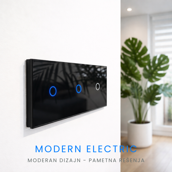 Modern Electric - prekidači na dodir i pametna rešenja za svaki dom
